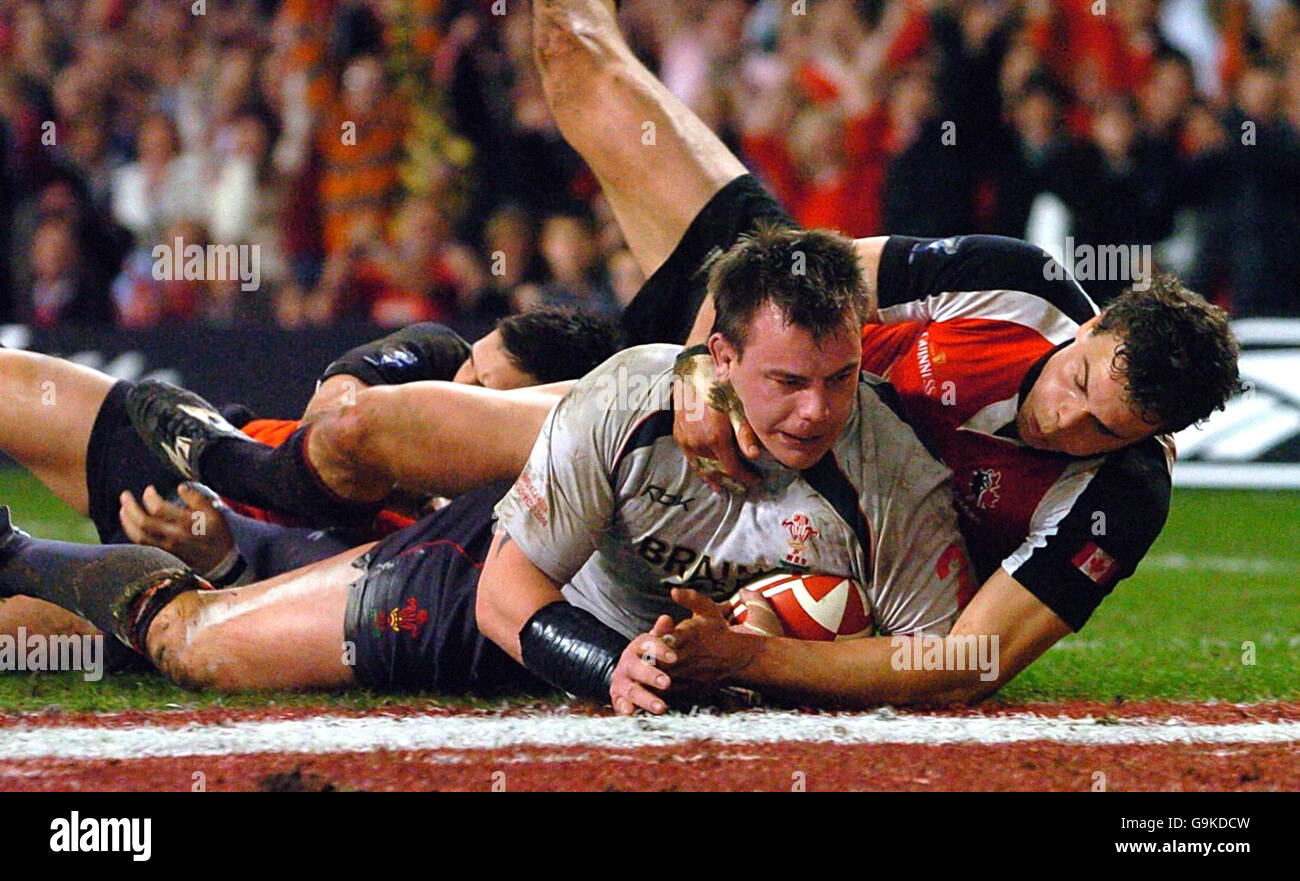 Wales matthew rees during the international match at millennium stadium ...
