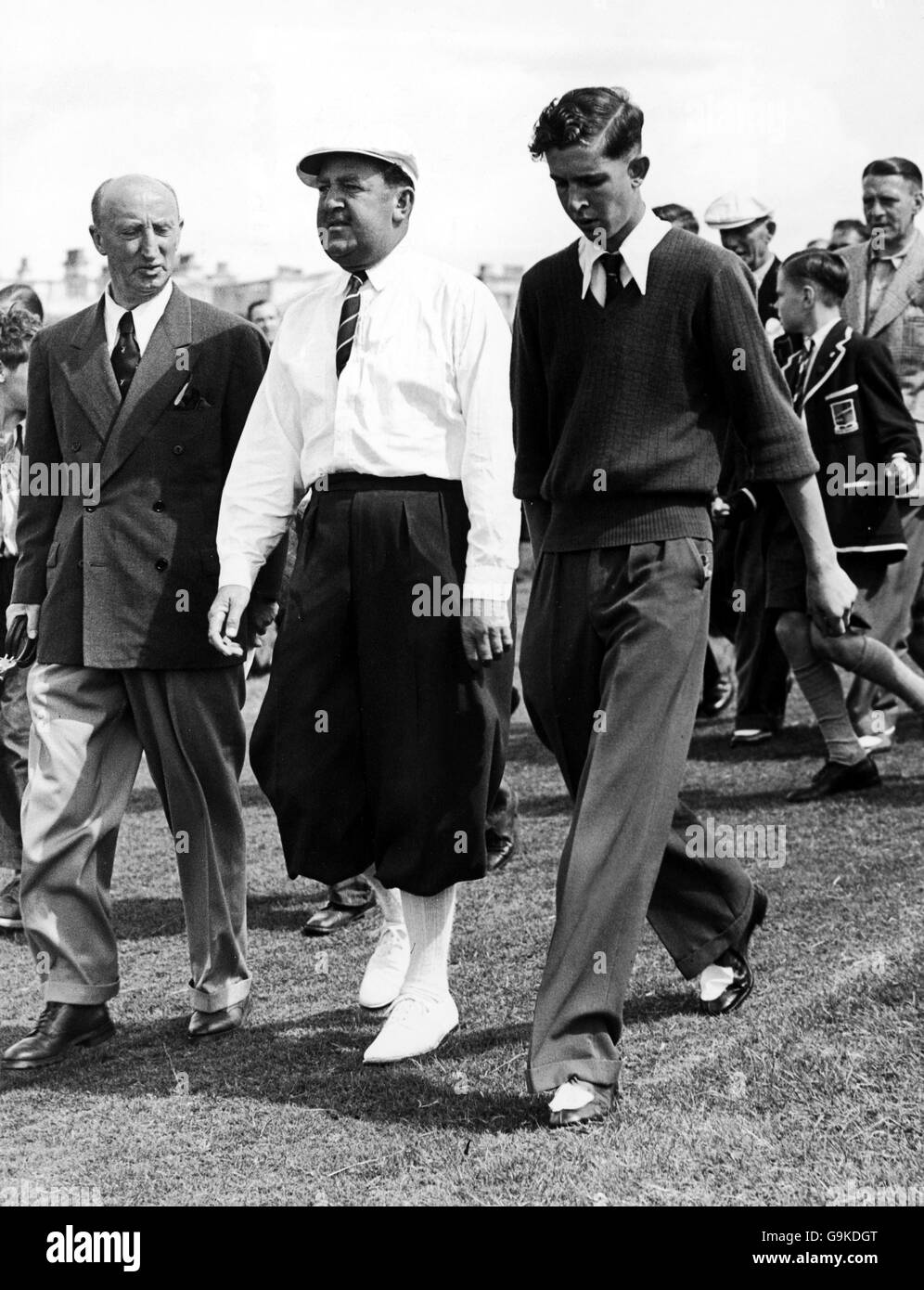 Golf - Lotus Tournament. Bobby Locke (l Stock Photo - Alamy