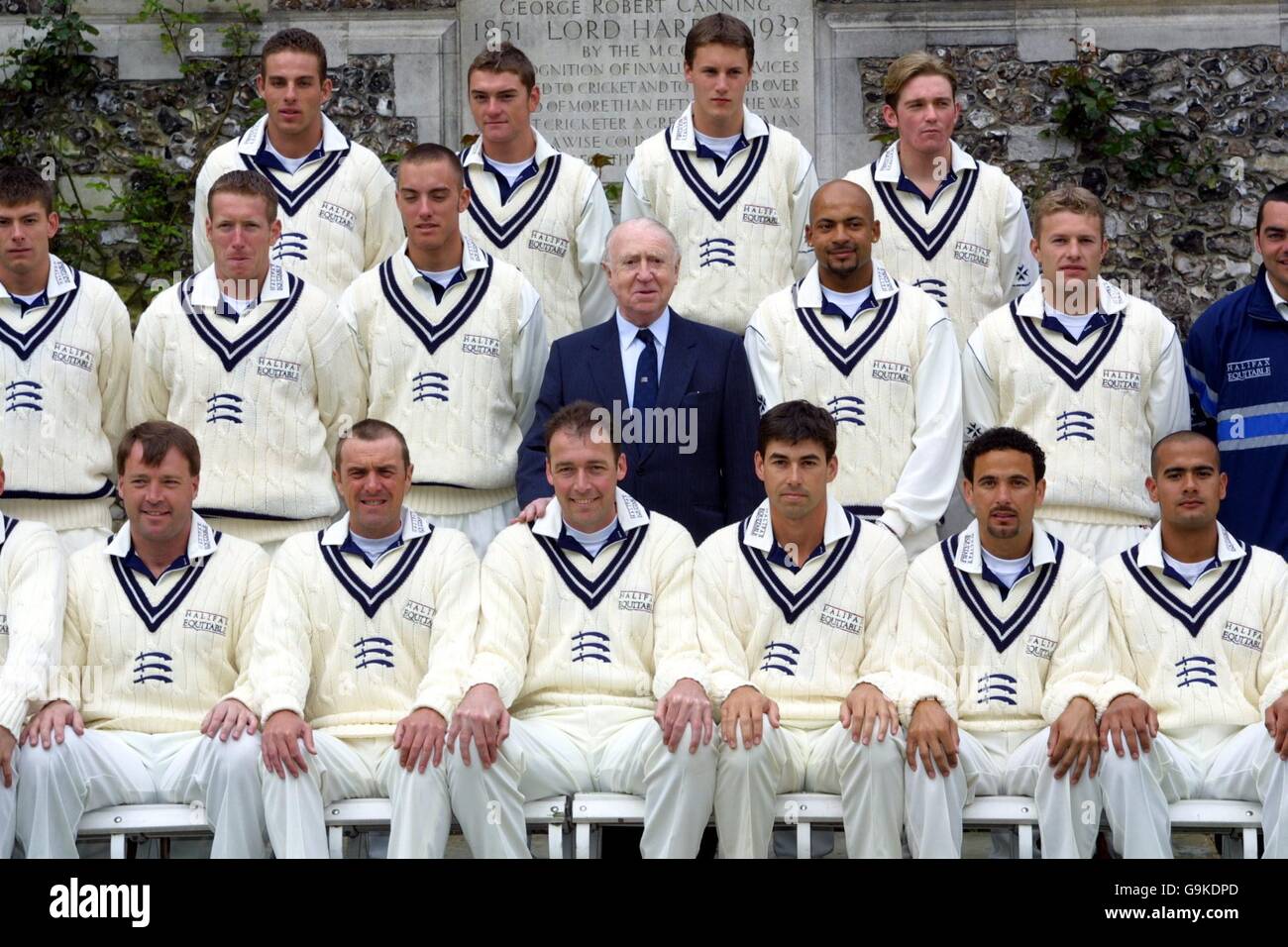 The middlesex team group hi-res stock photography and images - Alamy