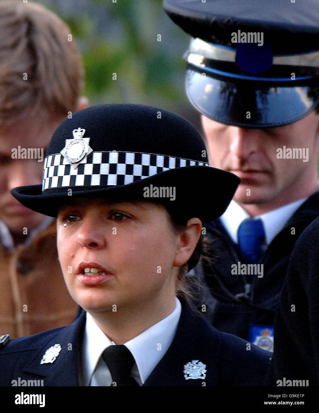Memorial of WPC Sharon Beshenivsky in Bradford Stock Photo - Alamy
