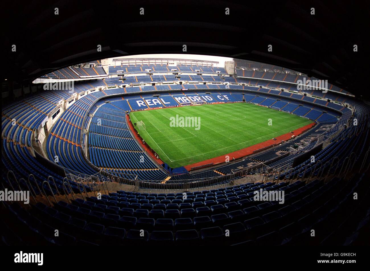 Estadio santiago bernabeu stadium view hi-res stock photography and ...