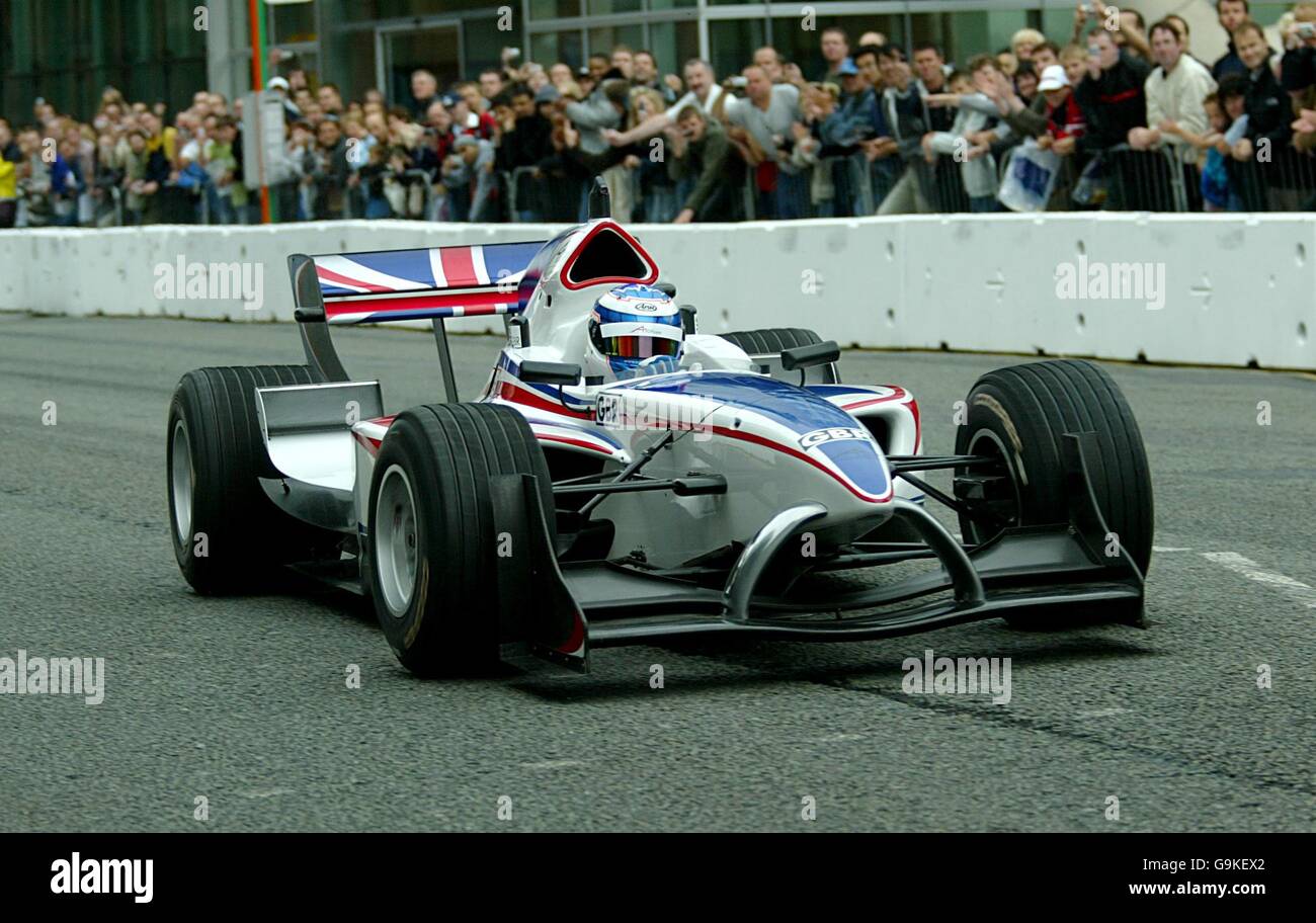 Motor Sport - A1 Grand Prix - Street Demonstration - Manchester Stock ...