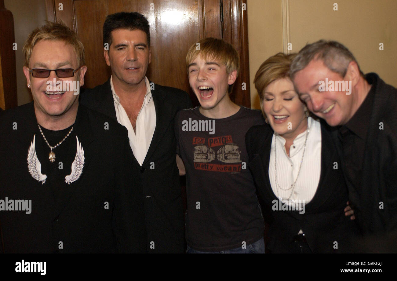 Sir Elton John at Billy Elliot - London Stock Photo - Alamy
