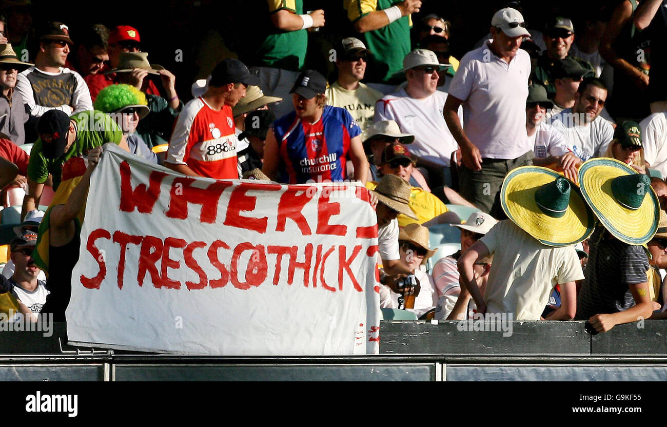 Australian Cricket Fans High Resolution Stock Photography and Images ...