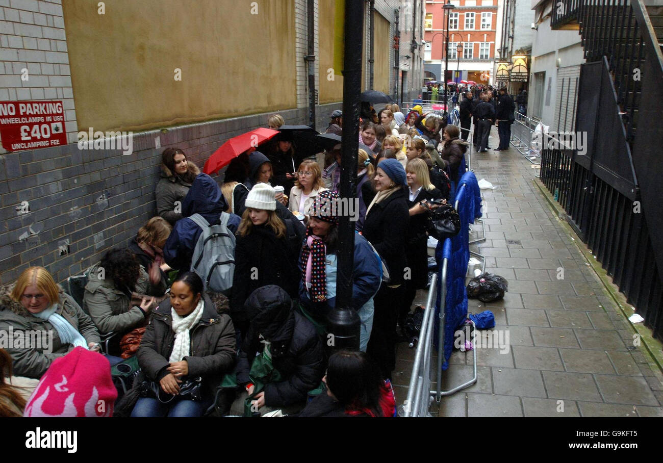 Take That fans Stock Photo - Alamy