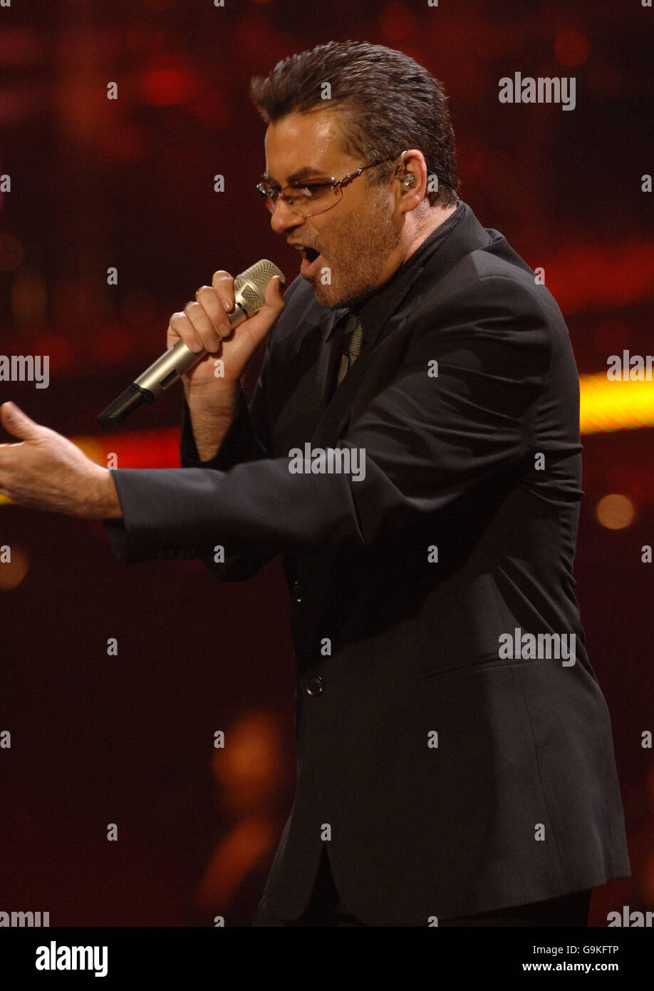 George Michael in concert - London. George Michael in concert at Earls ...