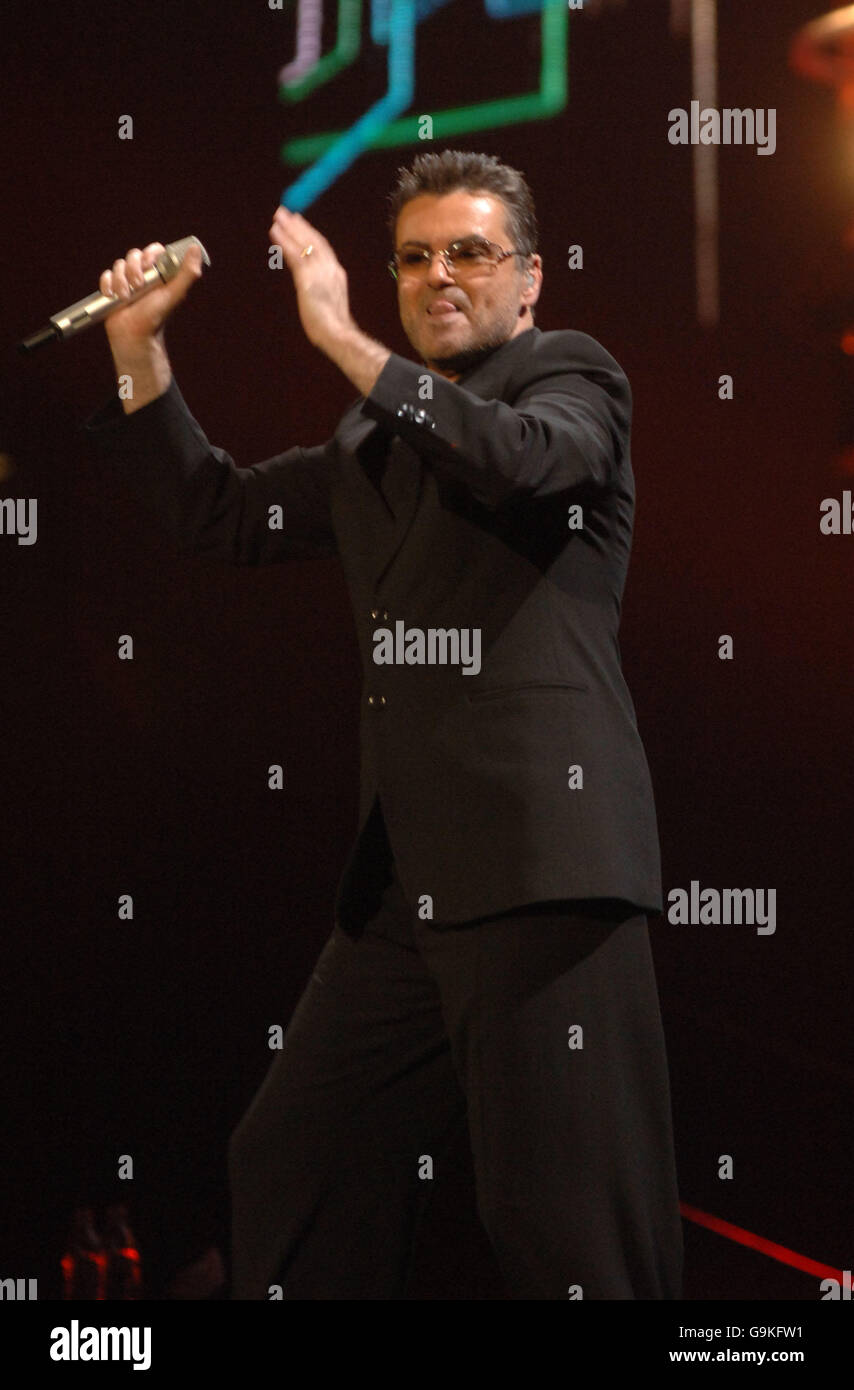 George Michael in concert - London. George Michael in concert at Earls ...