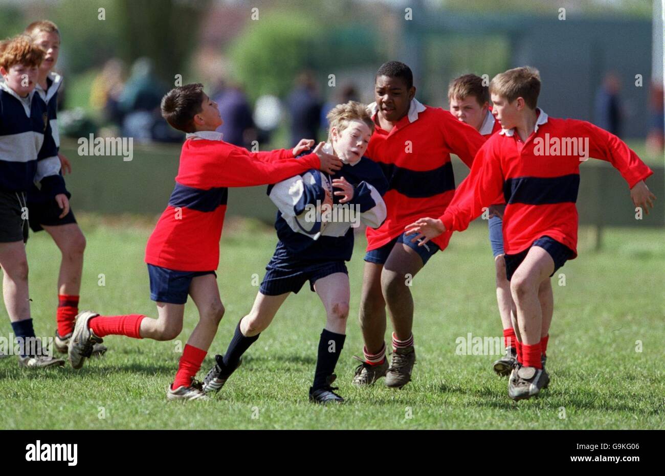 Rugby Union - Daily Telegraph National Under 12s Rugby Festival. Action ...