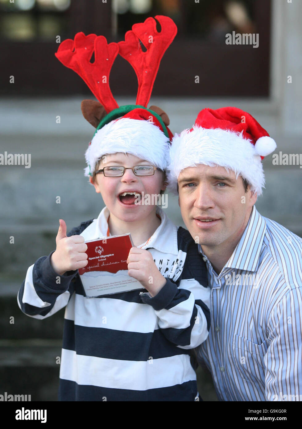 Special Olympics athlete Ben O'Riordan, aged eight, from Black Rock ...
