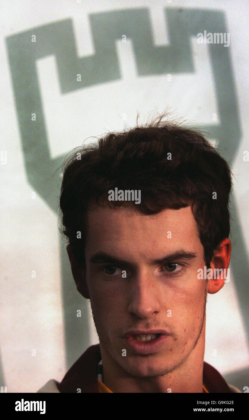 Andrew murray opens extension scottish national tennis centre hi-res ...