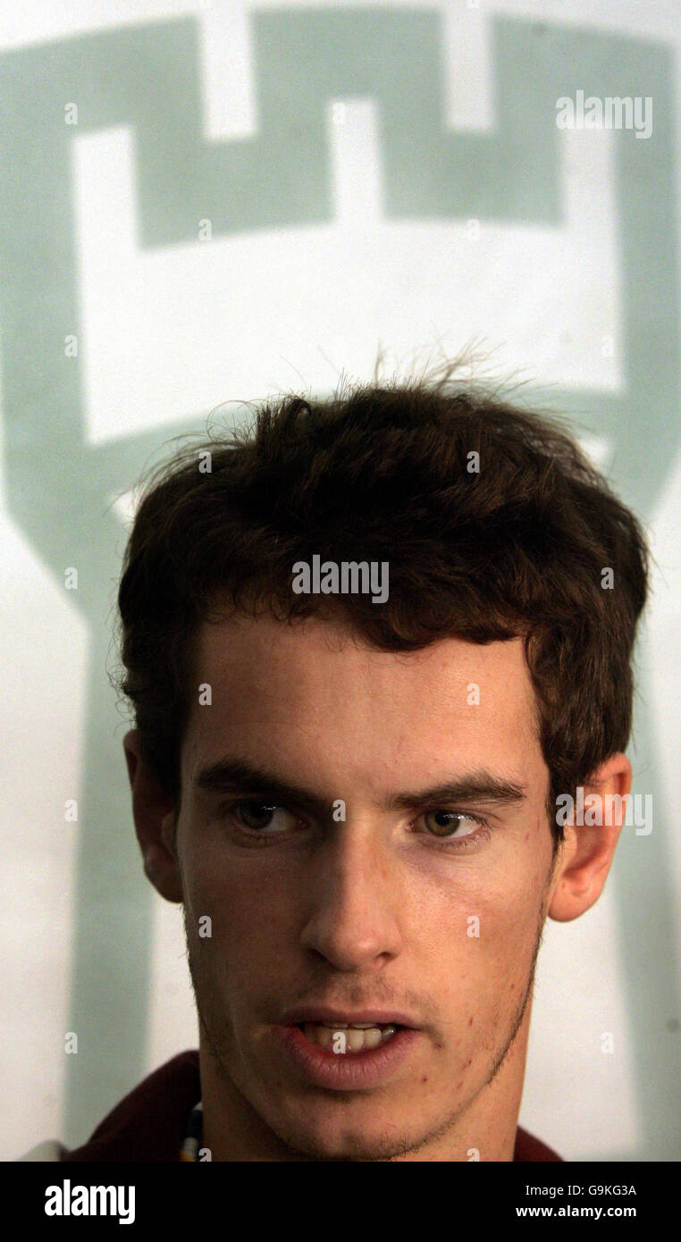 Andrew murray opens extension scottish national tennis centre hi-res ...