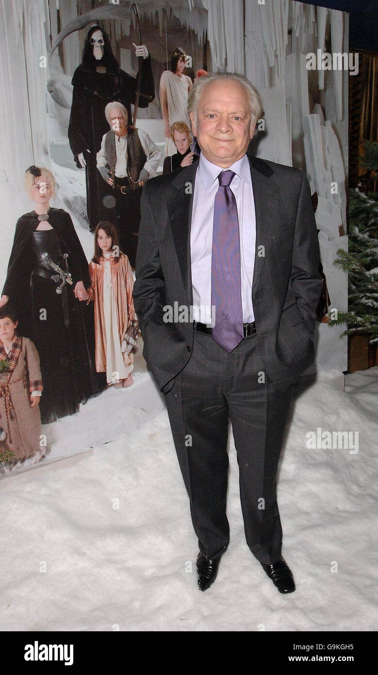Sir David Jason attends the World Premiere of the new SKYONE film ...
