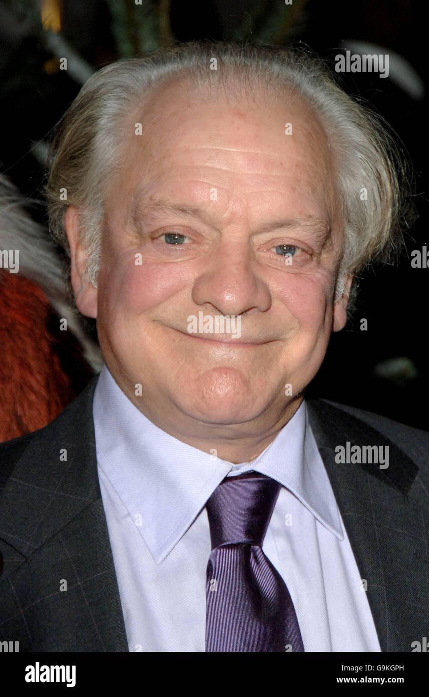 Sir David Jason attending the World Premiere of the new SKYONE film ...