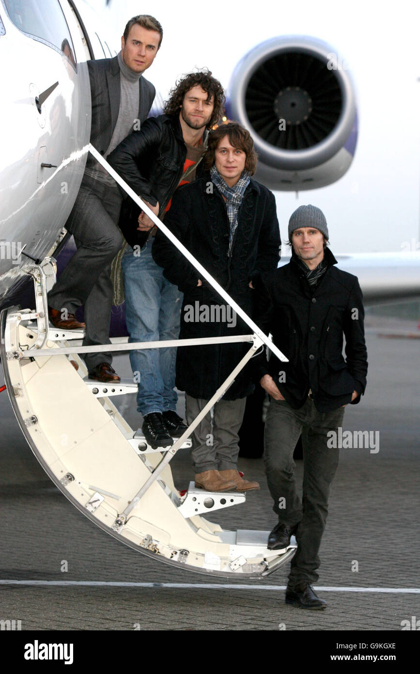 Take That Signing Session Stock Photo - Alamy