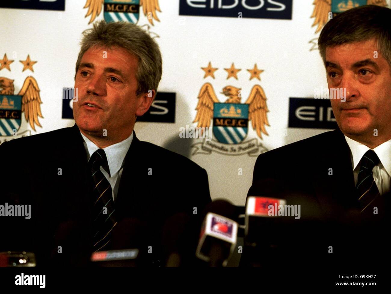 Manchester citys new manager kevin chairman david bernstein questions ...