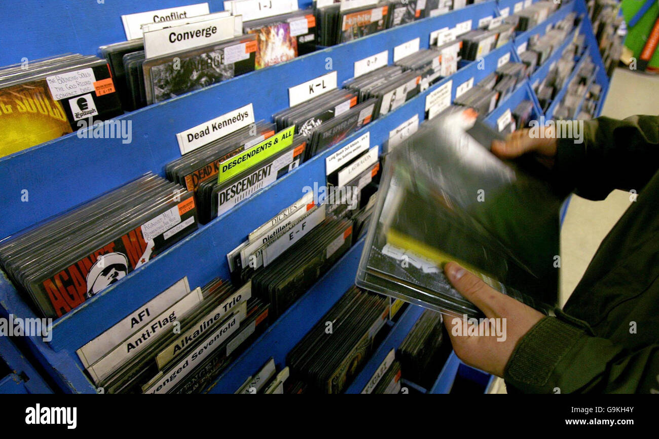 Campaign to save the world's oldest record shop Stock Photo - Alamy