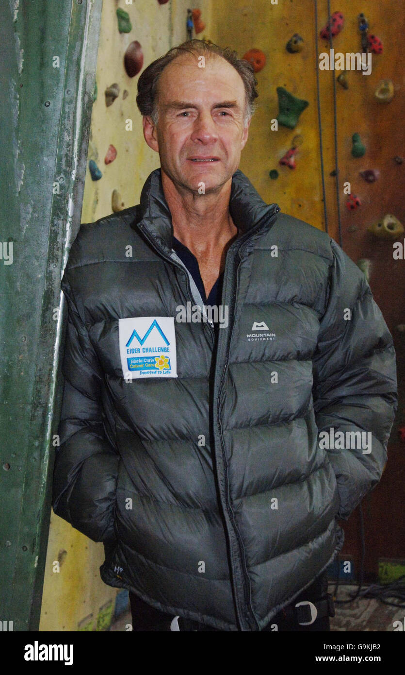 Sir ranulph fiennes training climb hi-res stock photography and images ...