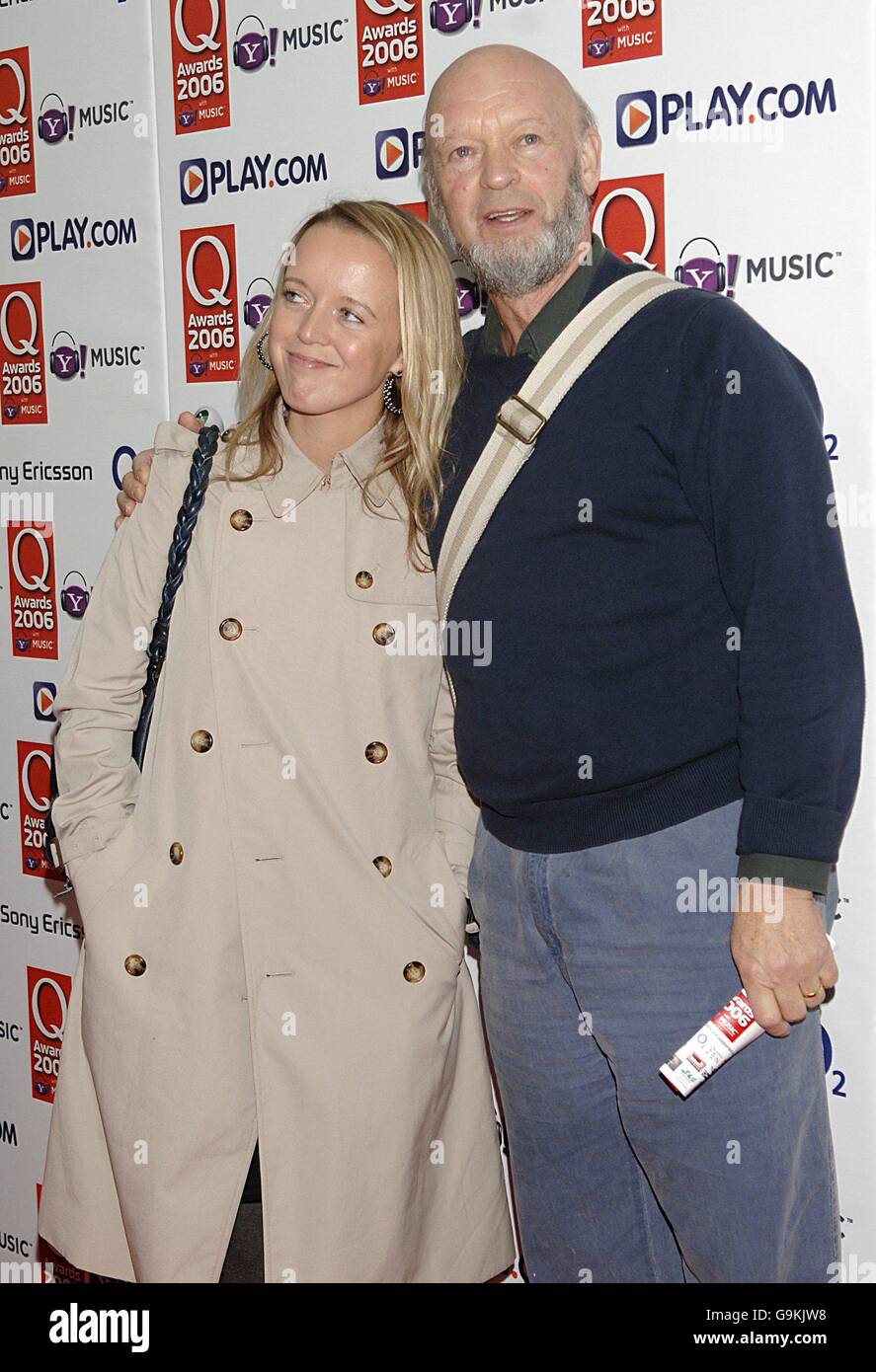 Michael eavis daughter emily arrive for the 2006 hi-res stock ...