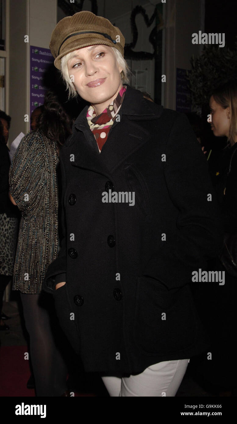 Pearl Lowe Launches Debut Fashion Collection High Resolution Stock ...