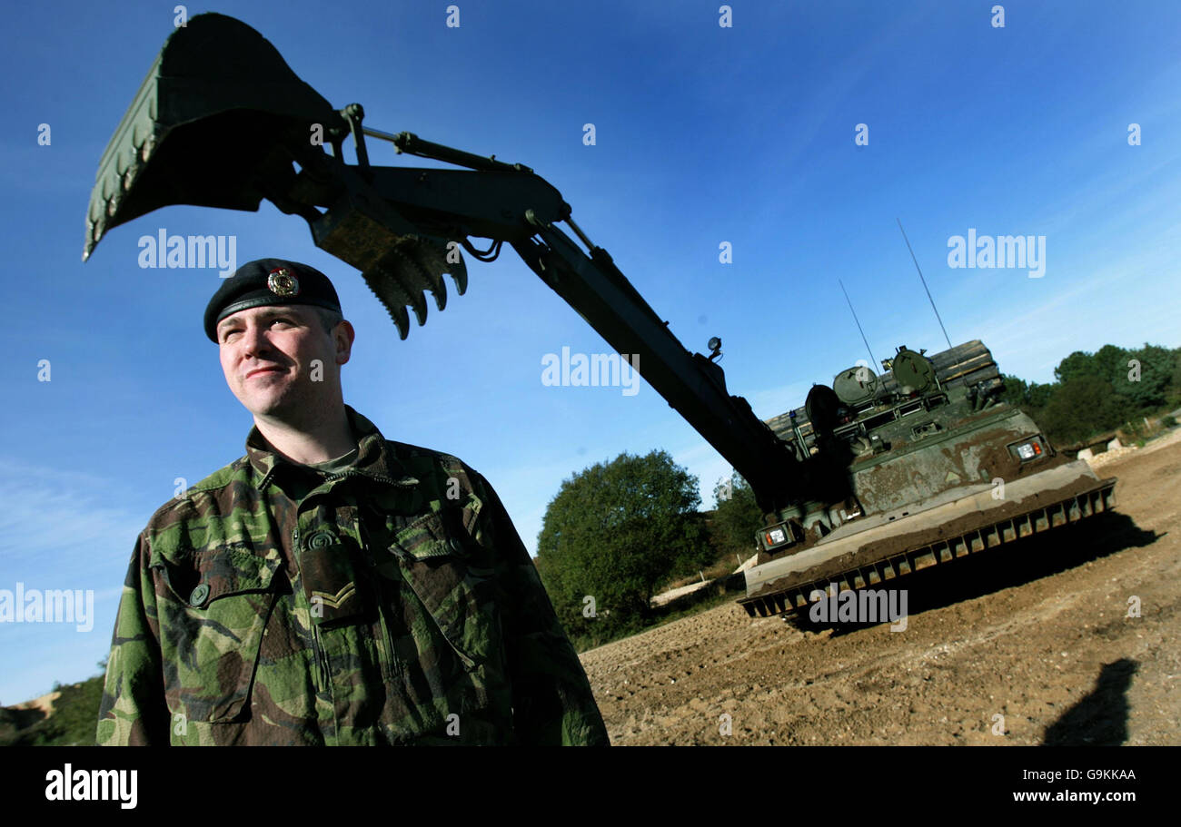 Army unveils battlefield vehicles Stock Photo - Alamy