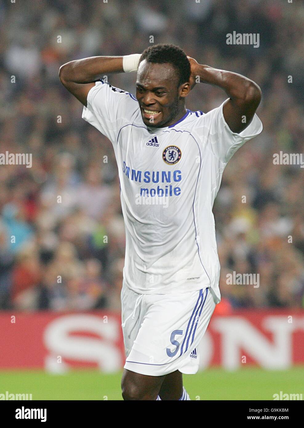 Nou camp michael essien hi-res stock photography and images - Alamy