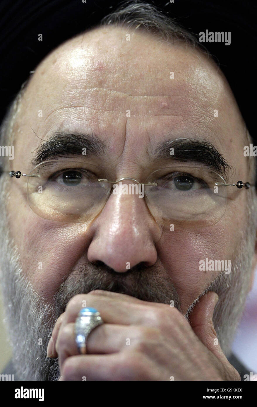 Former President of Iran Mohammad Khatami addresses British Muslims ...