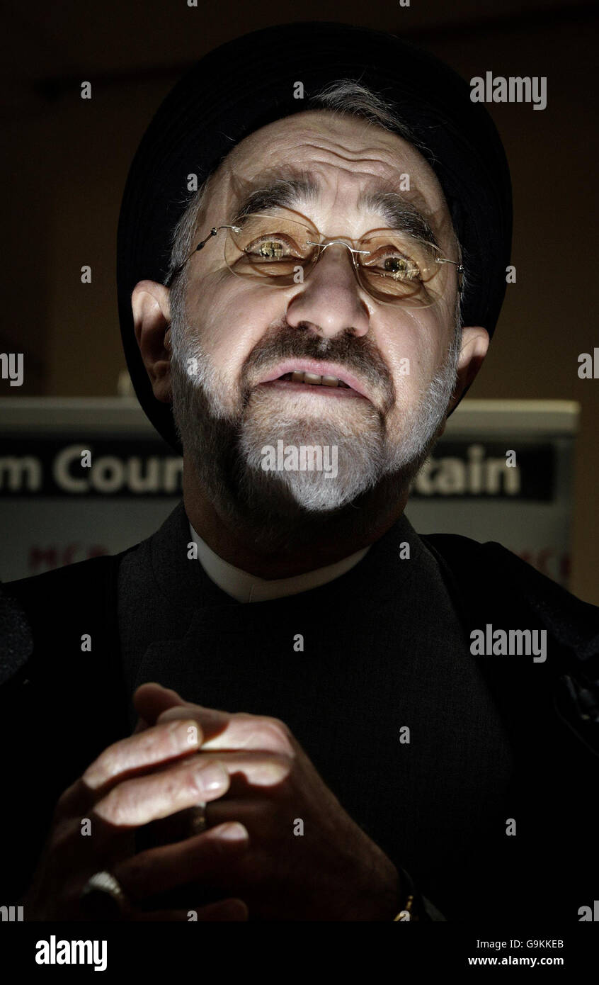 Former President of Iran Mohammad Khatami addresses British Muslims ...