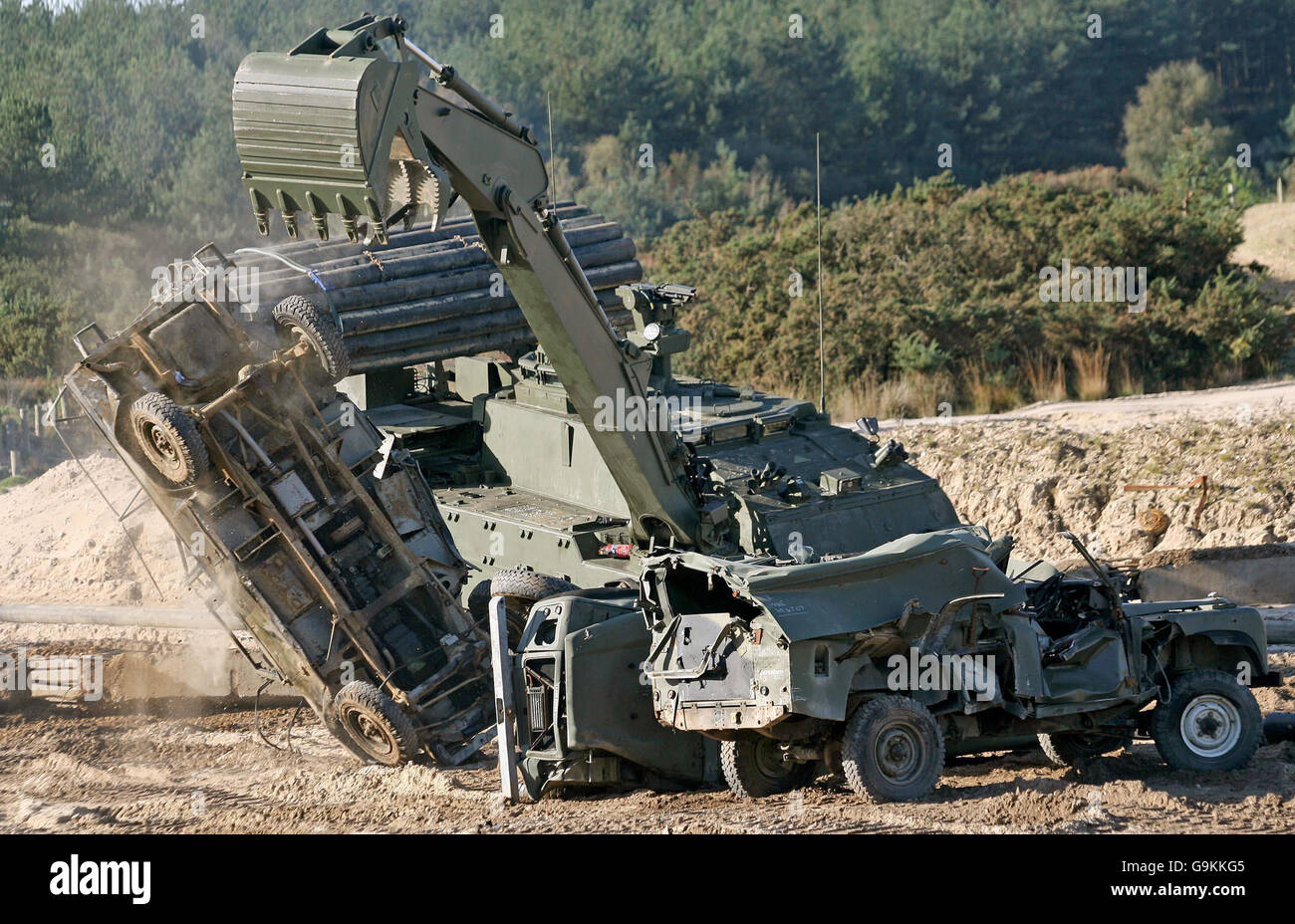 Army unveils battlefield vehicles Stock Photo - Alamy