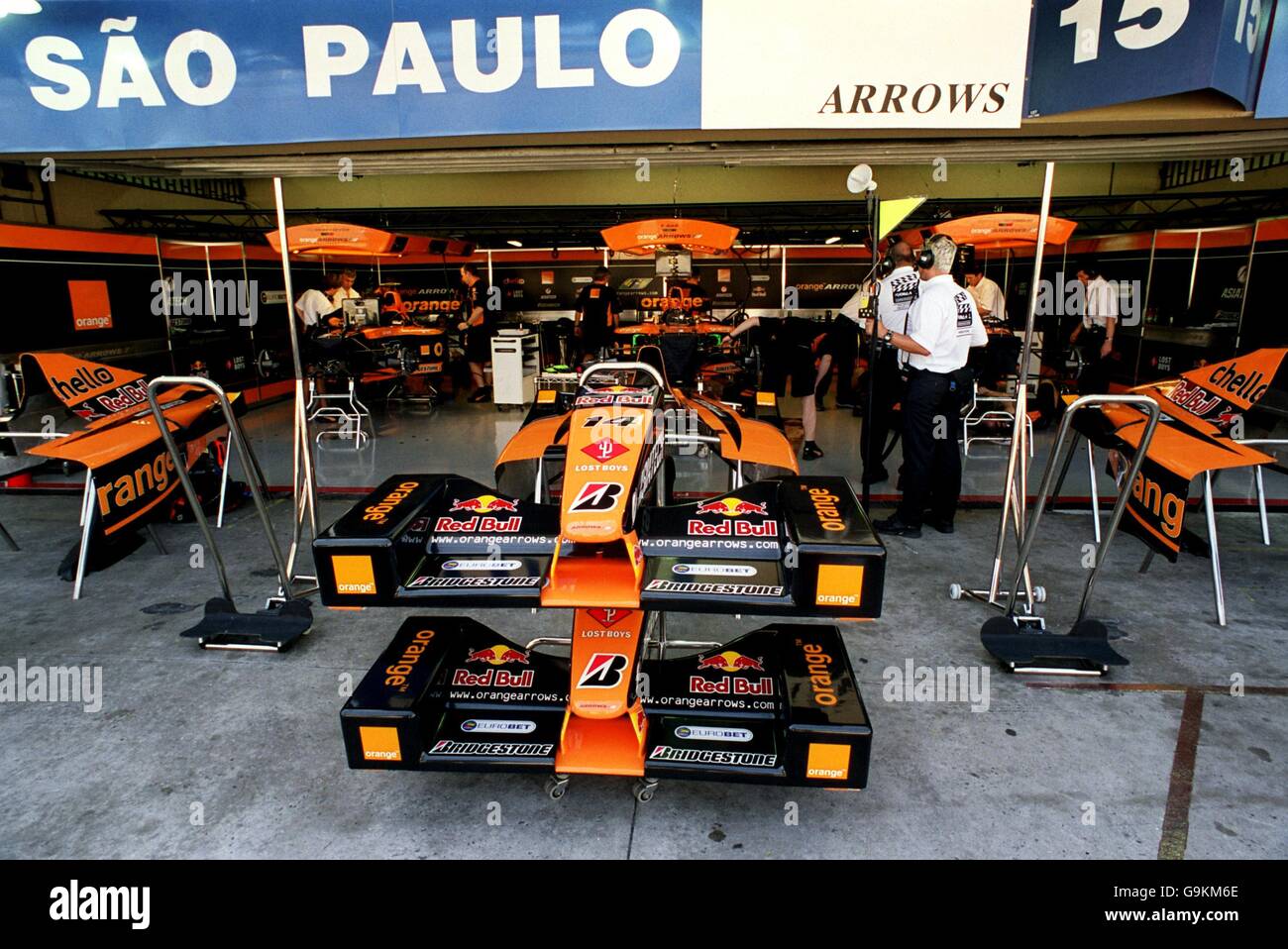 Formula One Motor Racing - Brazilian Grand Prix. A general view inside ...