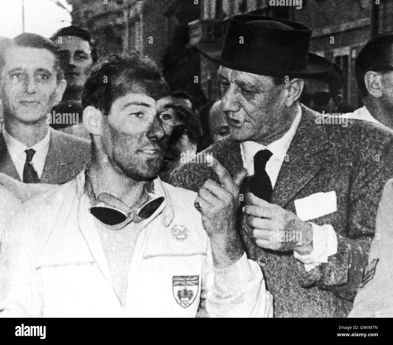 Motor Racing - The Mille Miglia - Great Italian Motor Race Stock Photo ...