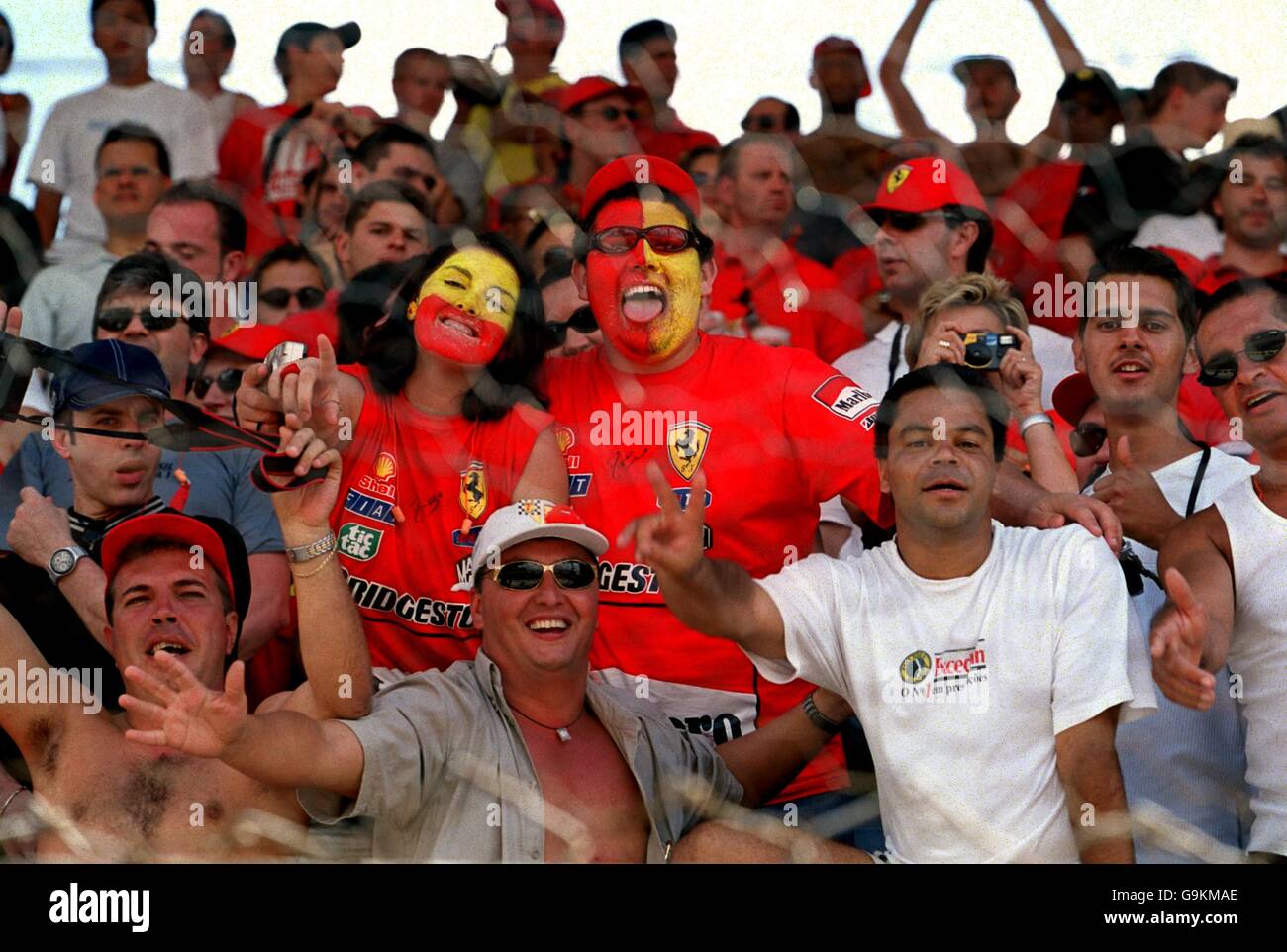 Facepaint ferrari f1 hi-res stock photography and images - Alamy