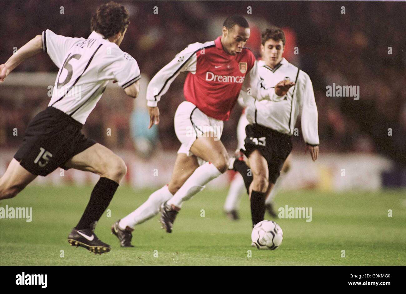 Arsenal v valencia thierry henry hi-res stock photography and images ...