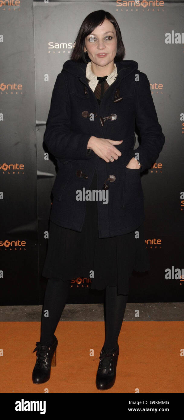 Pearl Lowe arrives for the Samsonite Black Label launch party at The ...