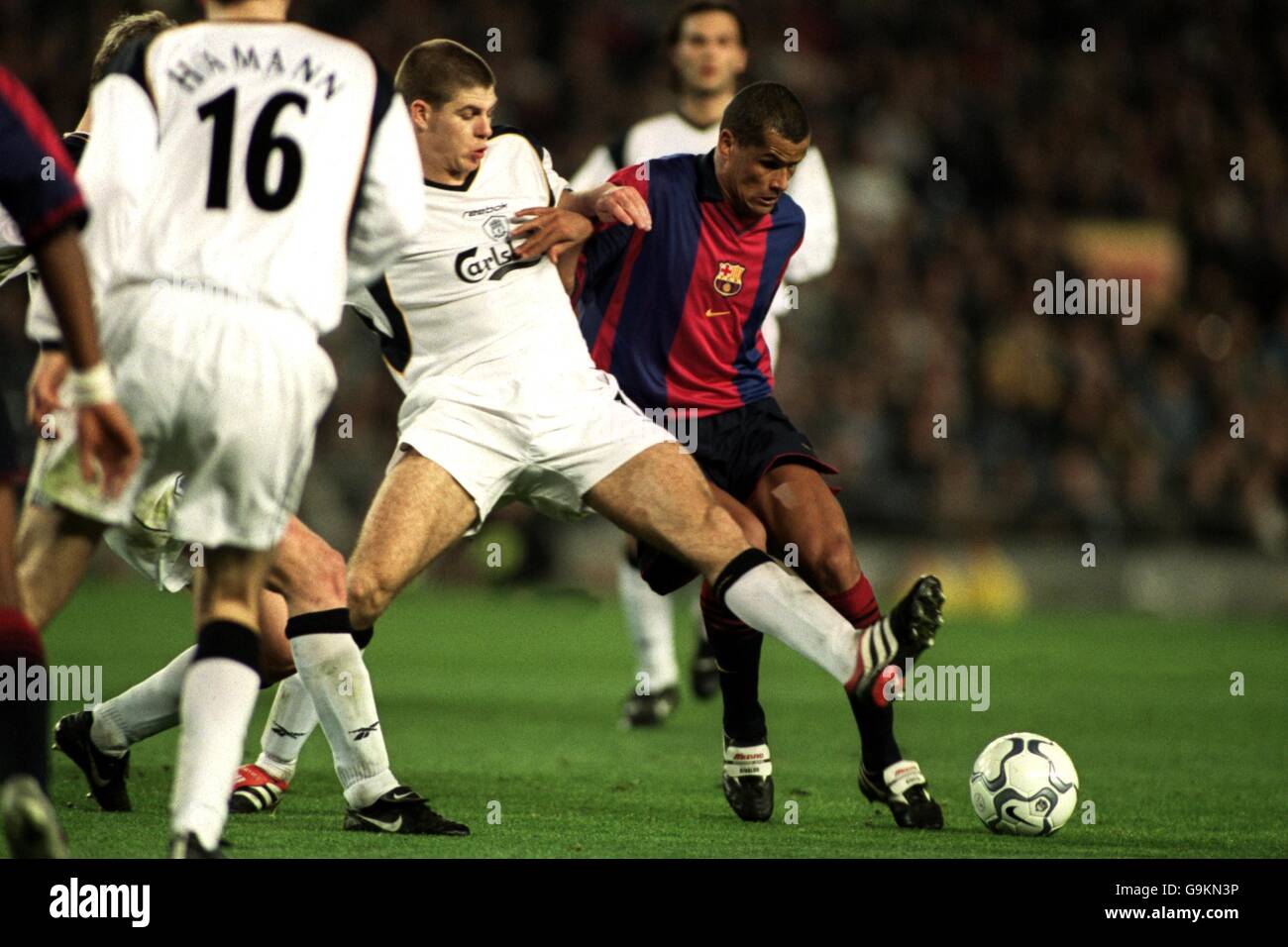 Liverpool v barcelona uefa cup hi-res stock photography and images - Alamy