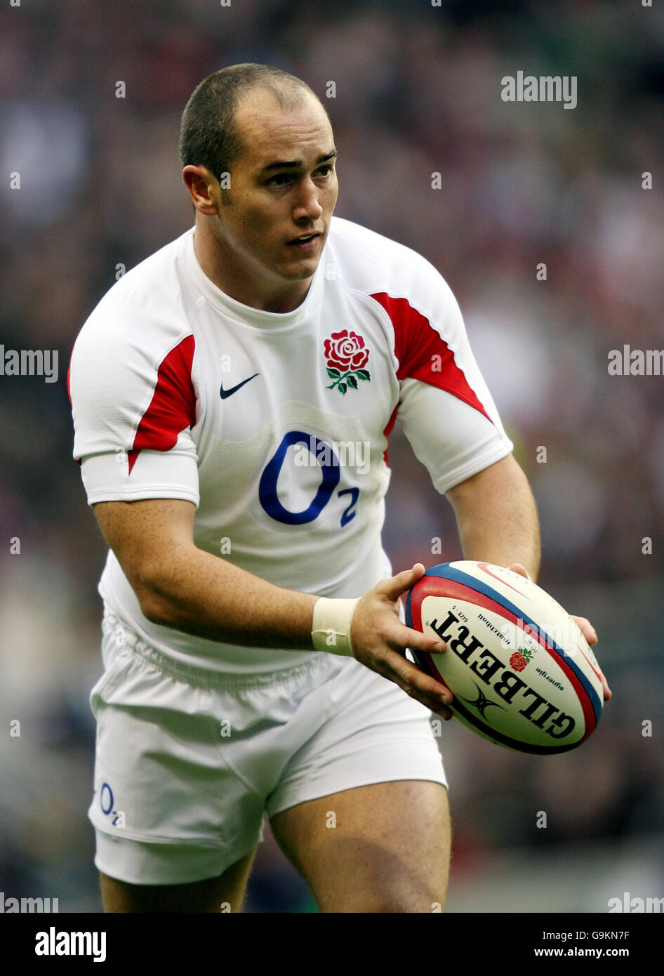 England's Shaun Perry in action against New Zealand during the ...