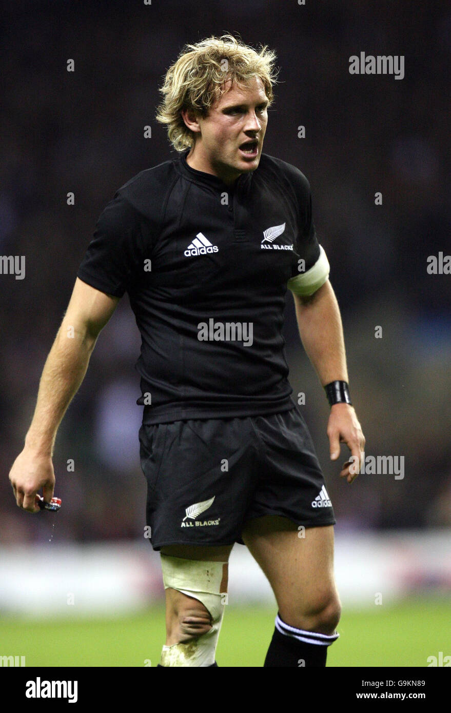 Rugby Union - England v New Zealand - Twickenham. New Zealand's Andrew ...