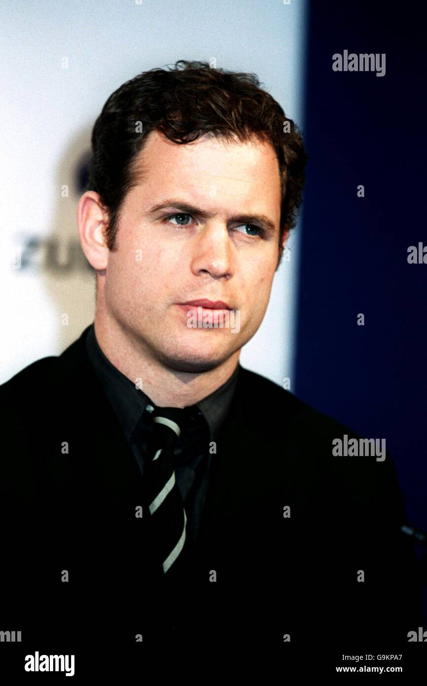 Rugby Union - Zurich Presentation - Twickenham. Saracen's Kyran Bracken ...