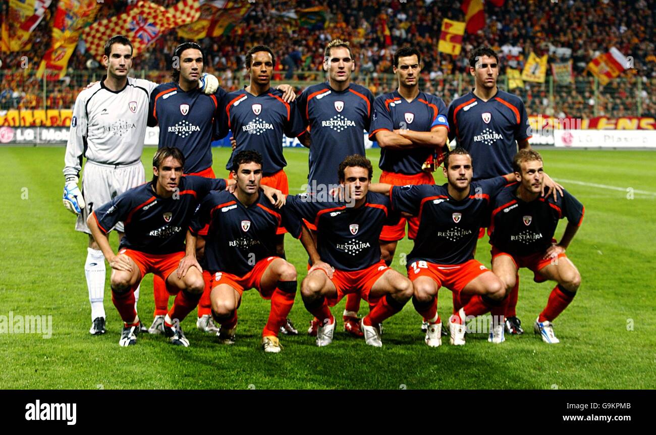 Soccer - Uefa Cup - Group D - Lens v Osasuna - Felix-Bollaert Stock ...