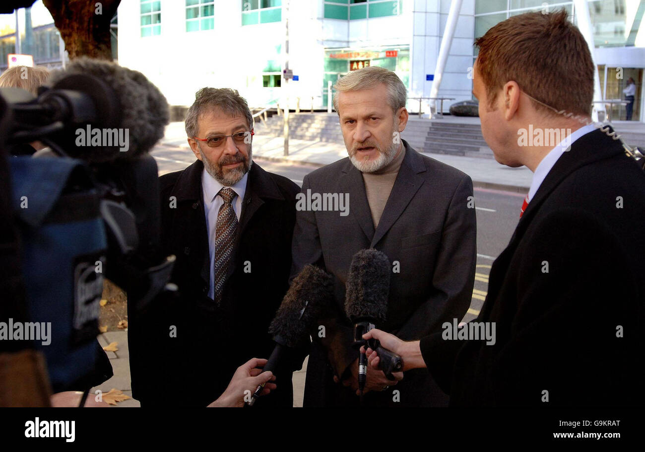 Alexander Litvinenko poisoned Stock Photo - Alamy