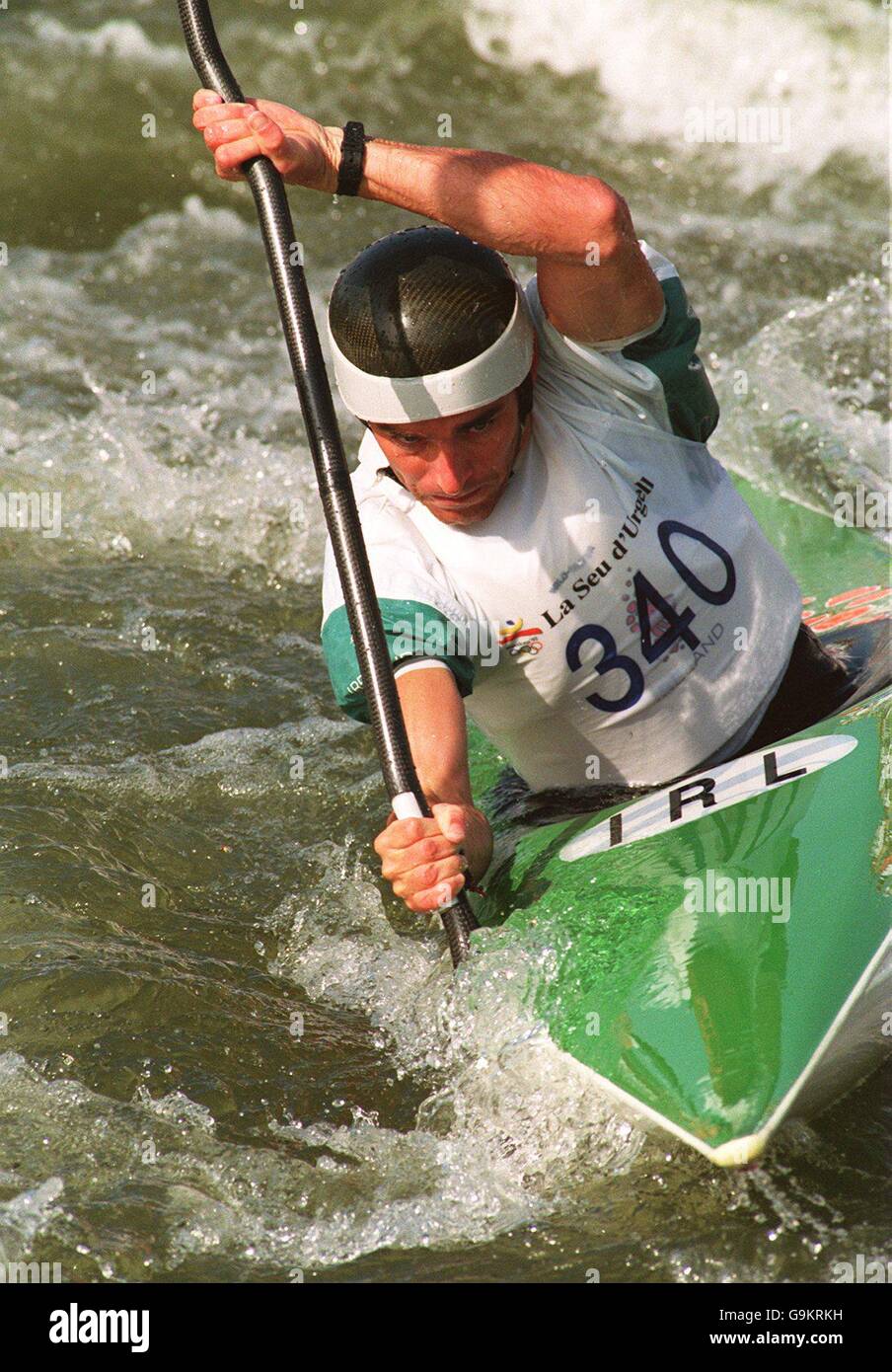 Olympics barcelona canoeing hi-res stock photography and images - Alamy