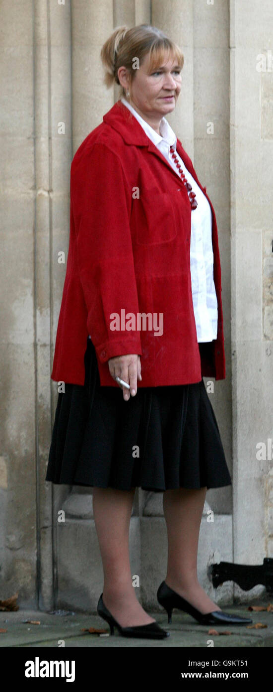 Julie Maddison, mother of Royal Marine Christopher Maddison, at Oxford ...