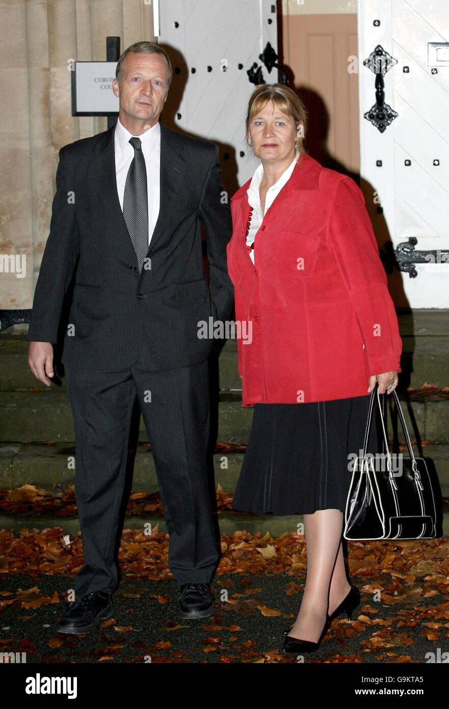 Parents of royal marine christopher maddison hi-res stock photography ...