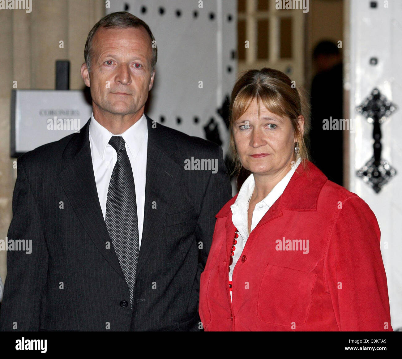 Parents of royal marine christopher maddison hi-res stock photography ...
