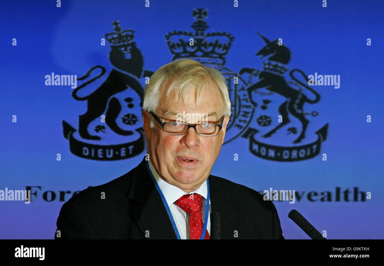 Lord Chris Patten, former Governor of Hong Kong and former EU ...