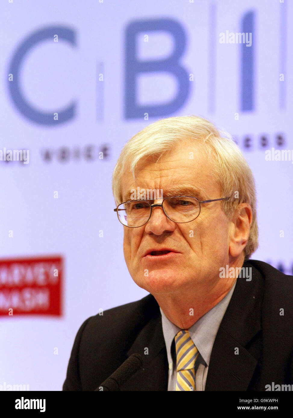 Richard lambert the director general of the cbi hi-res stock ...
