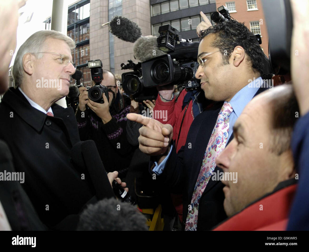 Michael Grade joins ITV Stock Photo - Alamy