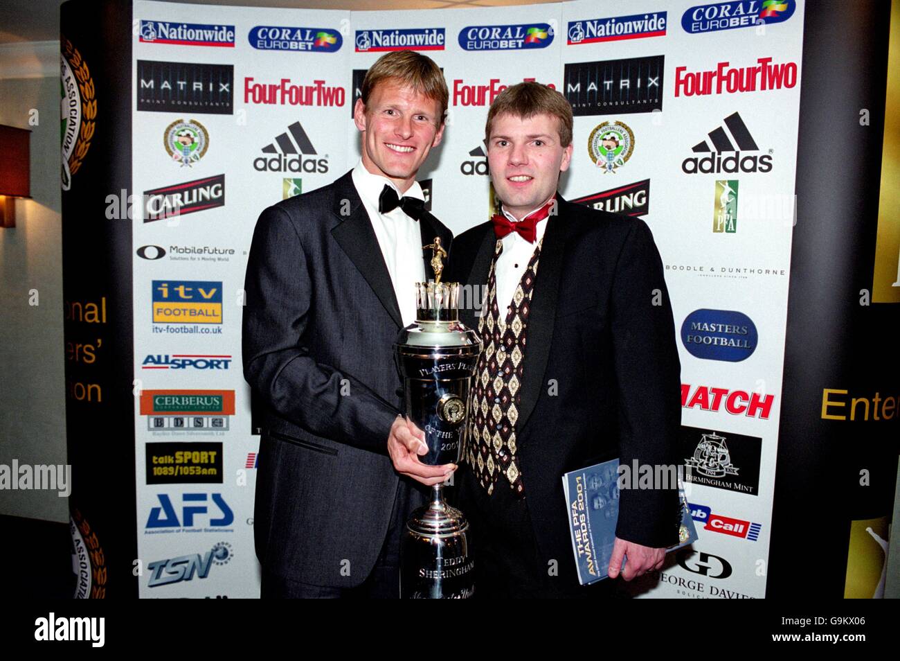 Soccer - PFA Player of the Year Awards. PFA Player of the Year Teddy ...
