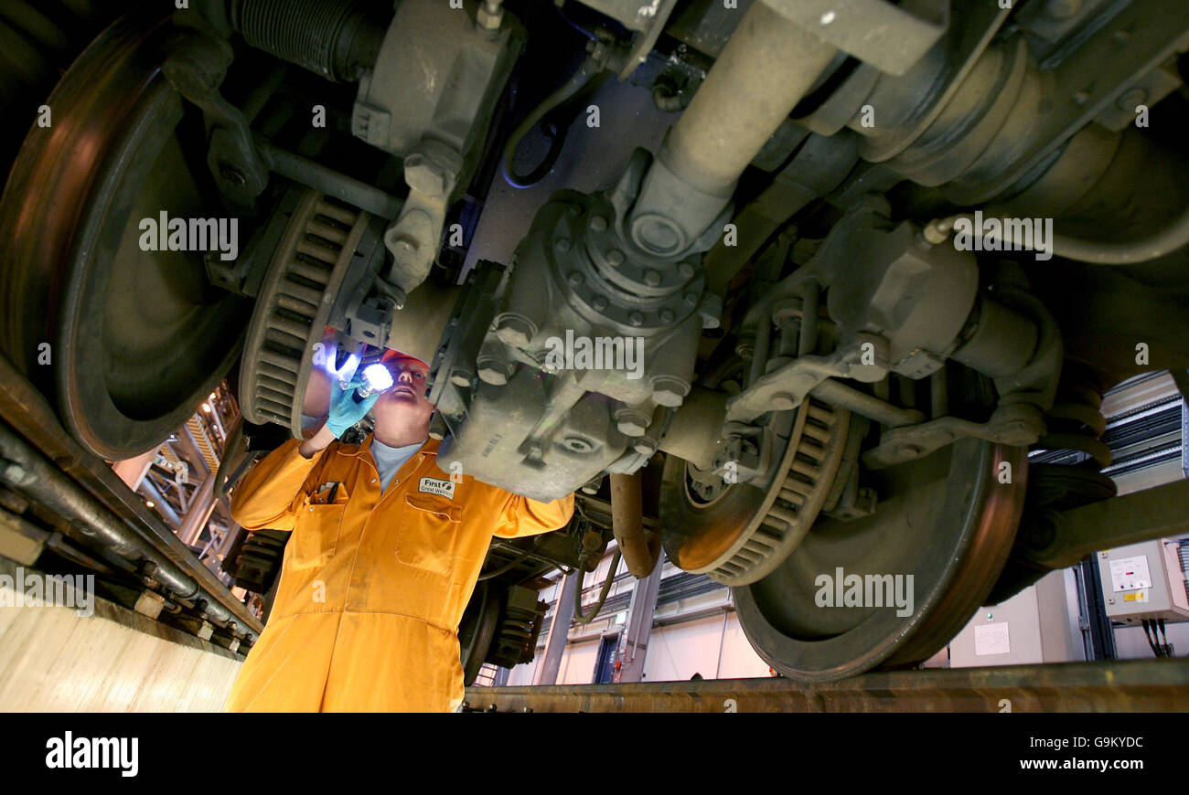 FGW maintenance depot Stock Photo - Alamy