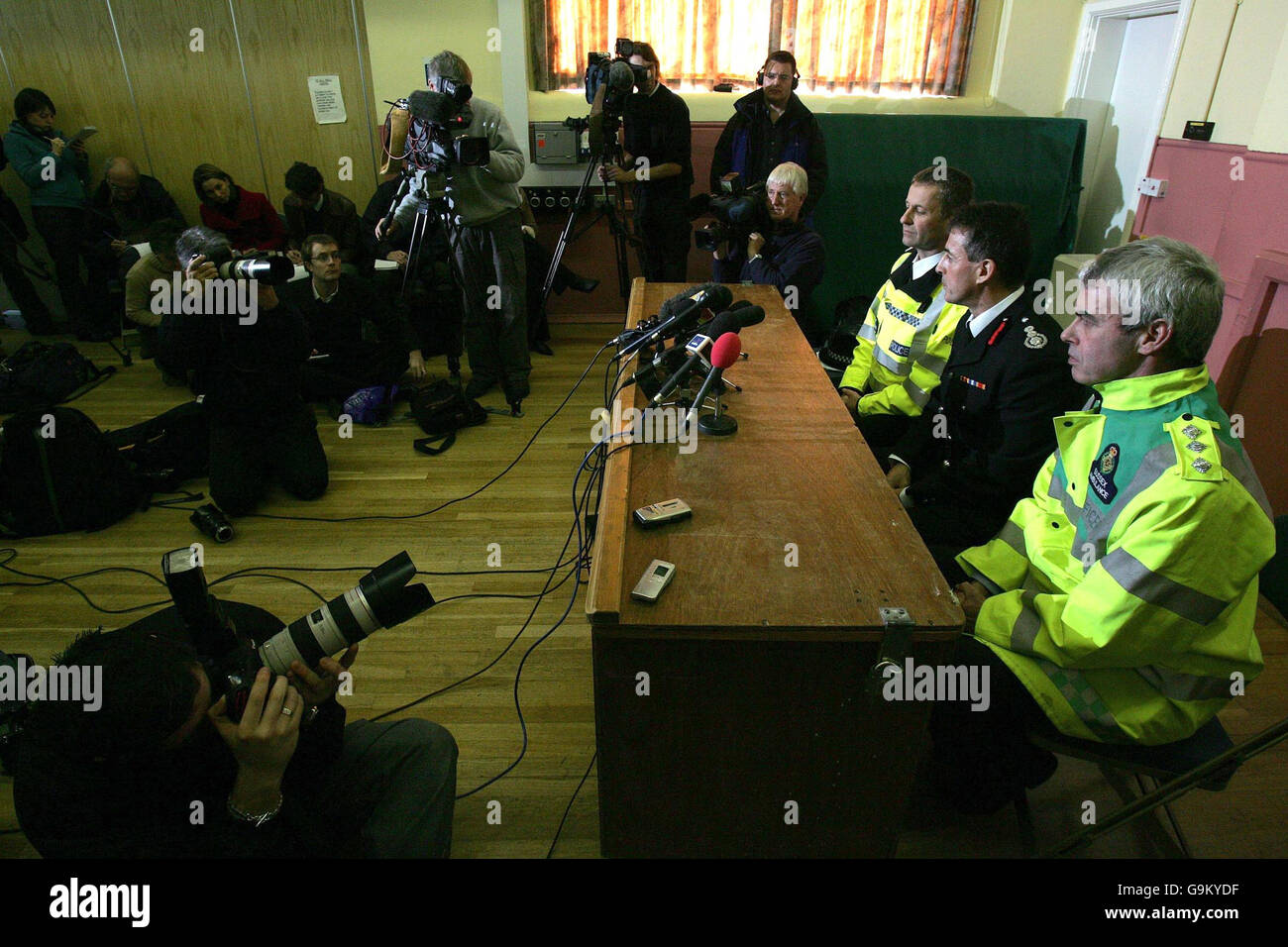 (From the left) Assistant Chief Constable Jeremy Paine, East Sussex ...