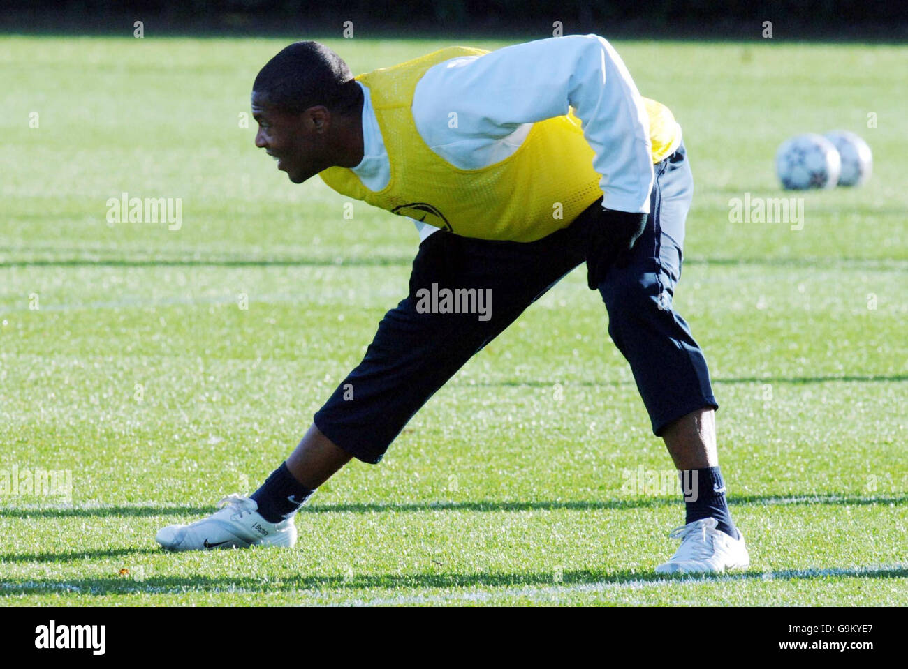 Soccer - Arsenal training session - London Colney Stock Photo - Alamy